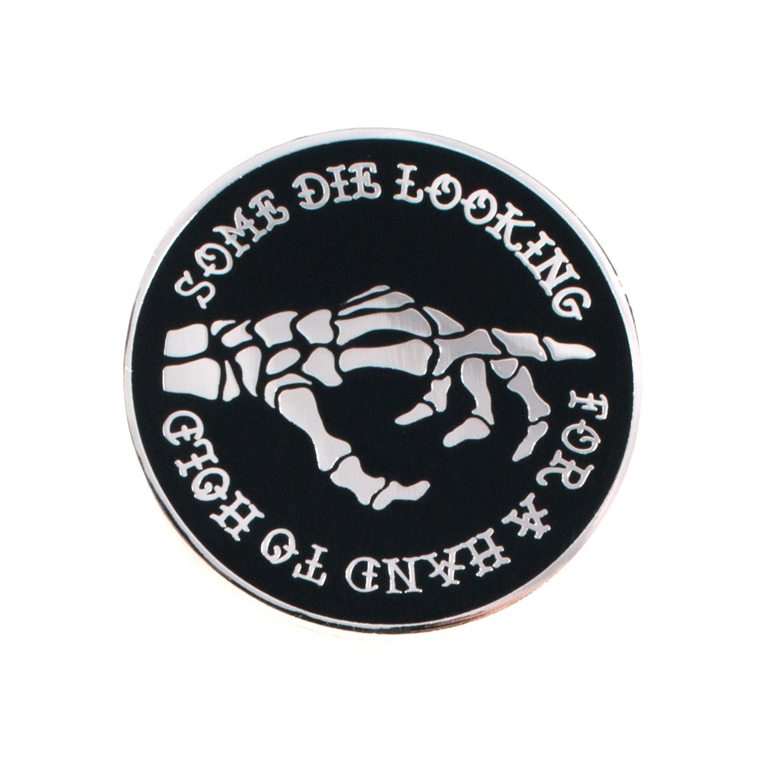 Skeleton Hand Pin – Deja Pins